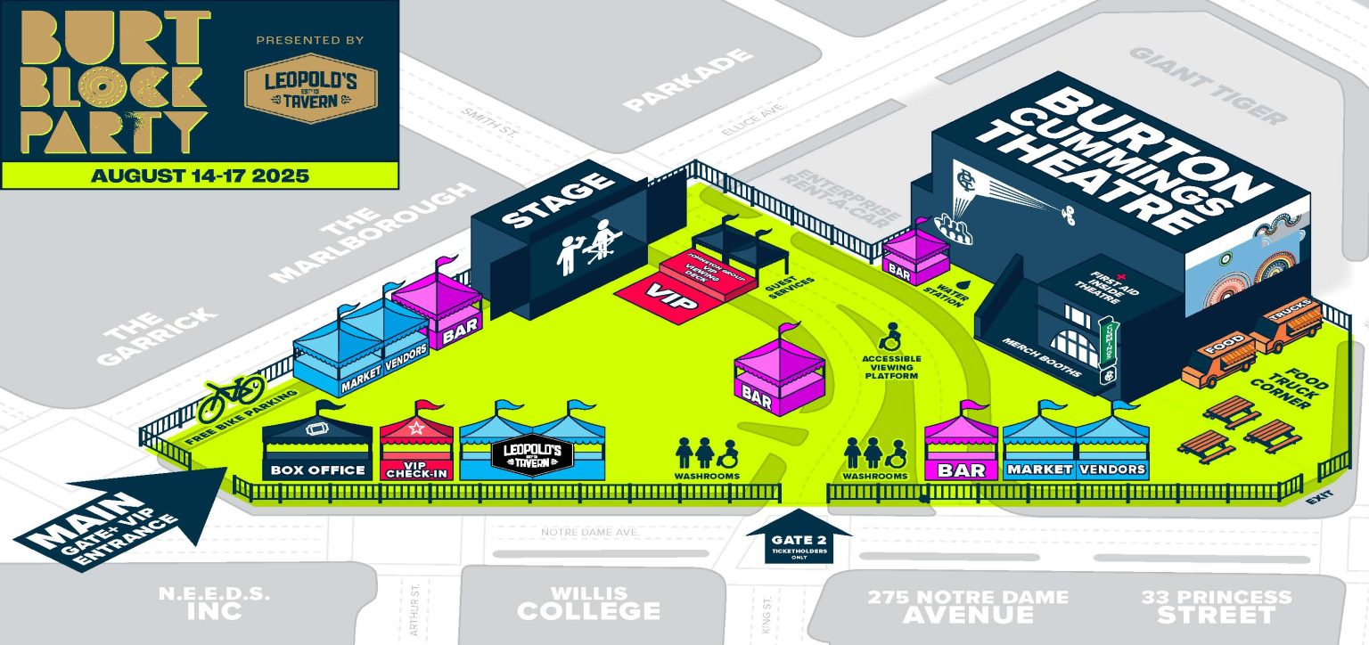 Burt Block Party - Burton Cummings Theatre Burton Cummings Theatre