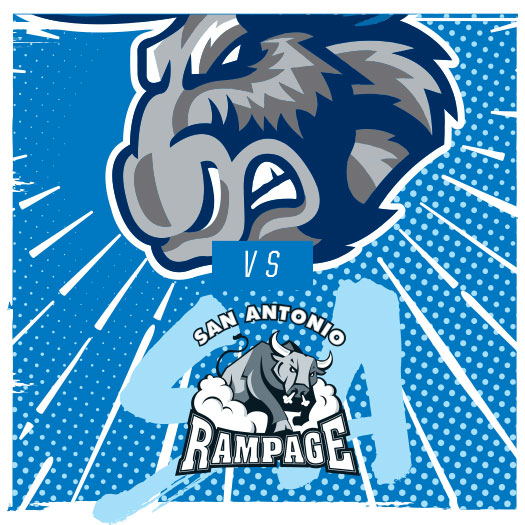 Moose vs. Rampage : Canada Life Centre