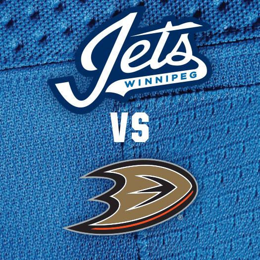 Jets vs. Ducks : Canada Life Centre