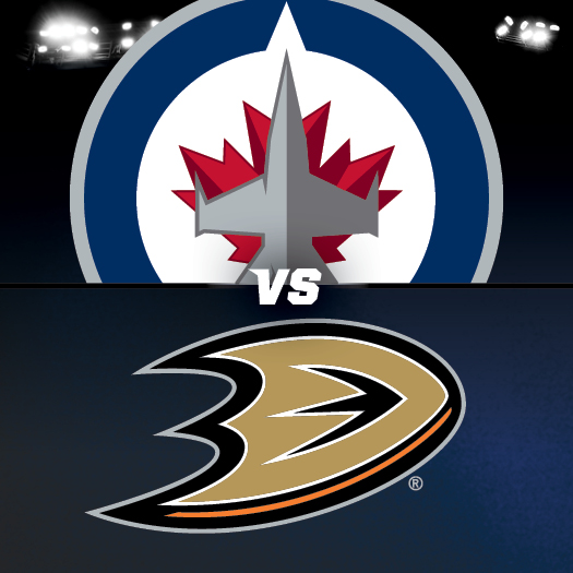 Jets vs. Ducks : Canada Life Centre