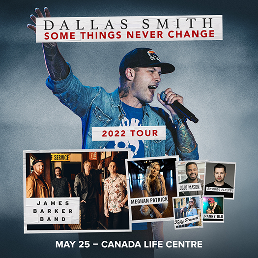 Dallas Smith : Canada Life Centre