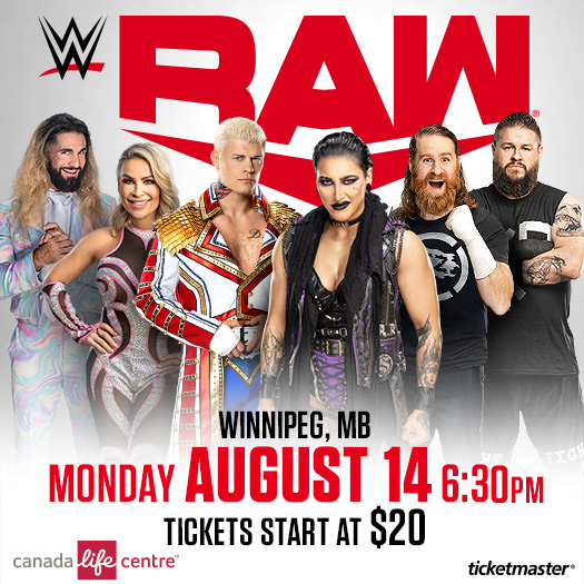 WWE : Canada Life Centre
